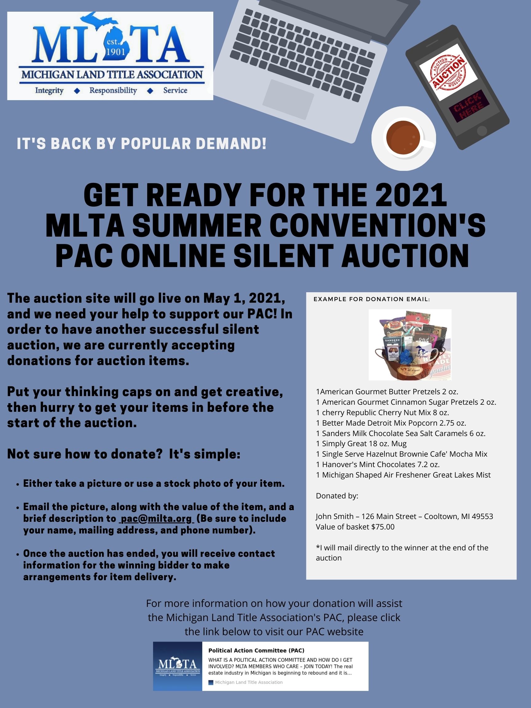 Political Action Committee (PAC) - Michigan Land Title Association